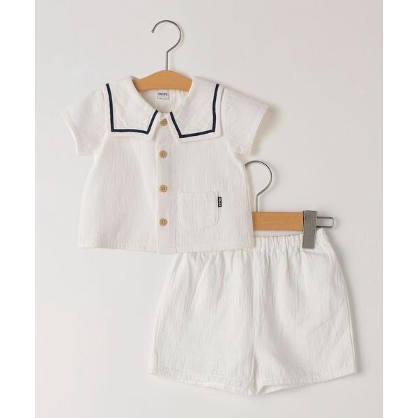 ※このアイテムは返品・交換対象外商品です。ZOZO問い合わせ番号:104956280ショップ:SHIPS KIDS，シップス キッズブランド:SHIPS，シップス商品名:SHIPS KIDS:70〜80cm / セーラー セットアップカテゴ...