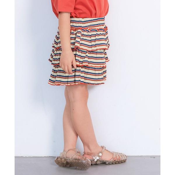 『タイムセール実施中』ZOZO問い合わせ番号:104957796ショップ:MARKEY'S，マーキーズブランド:MARKEY'S，マーキーズ商品名:先染めボーダーフリルキュロットパンツカテゴリ:パンツ>その他パンツブランド品番:004...