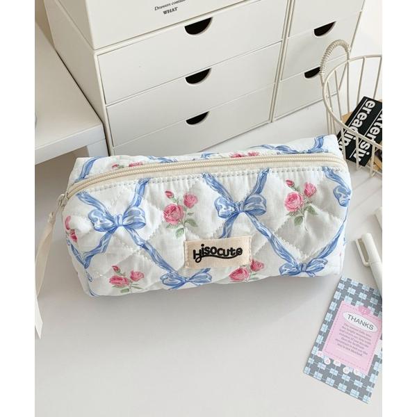 『タイムセール実施中』ZOZO問い合わせ番号:104957962ショップ:TONE，トーンブランド:TONE SELECT GOODS，トーンセレクトグッズ商品名:【urge select】リボン×花柄 ペンポーチカテゴリ:財布/小物&gt...