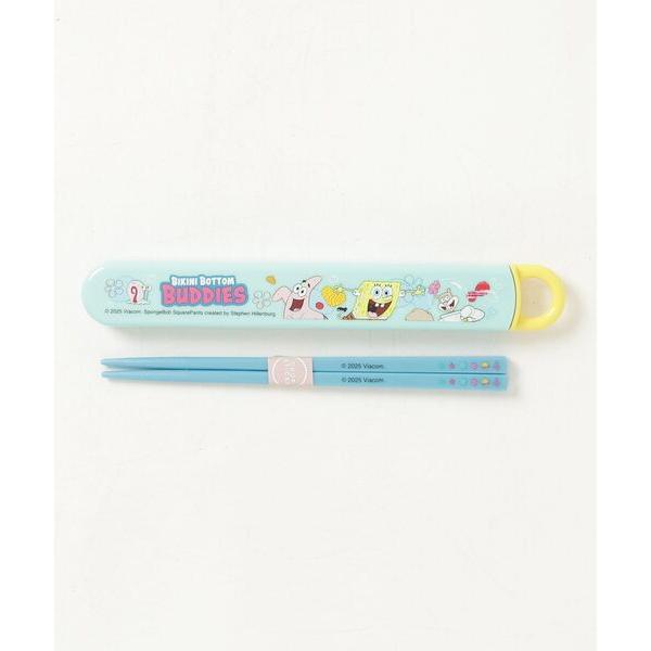 ZOZO問い合わせ番号:104958727ショップ:THE BAREFOOT，ザ ベアフットブランド:THE BAREFOOT，ベアフット商品名:【 Sponge Bob / スポンジ・ボブ 】 食洗器対応スライド箸　SKEカテゴリ:食器/...