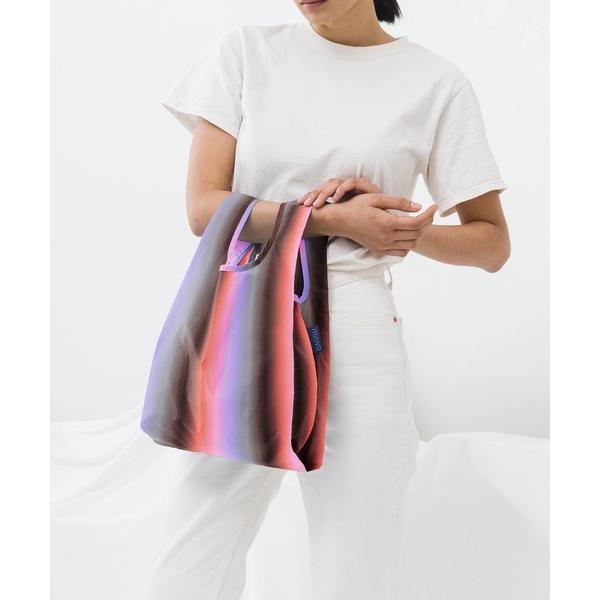 ZOZO問い合わせ番号:104959191ショップ:Global Forme Concrete，グローバルフォルムコンクリートブランド:BAGGU，バグー商品名:BABY BAGGU 628.グラデーションストライプオレンジ×パープルカテゴ...