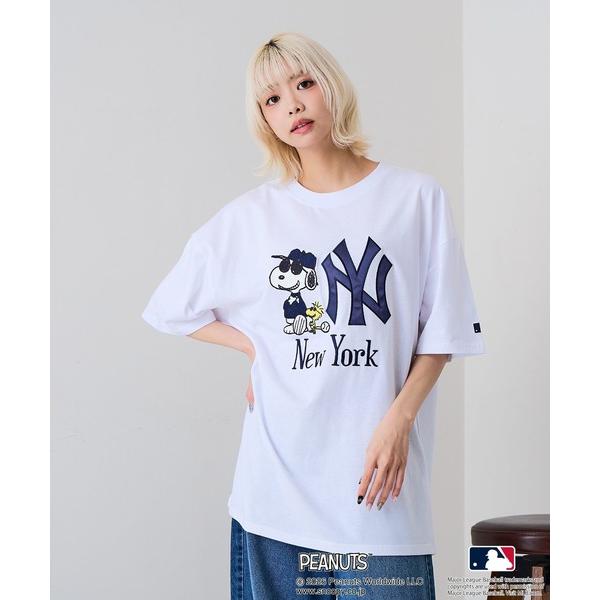 ZOZO問い合わせ番号:104959308ショップ:JEANS MATE，ジーンズメイトブランド:PEANUTS，ピーナッツ，JEANS MATE，ジーンズメイト，MLB，メジャーリーグベースボール商品名:【PEANUTS×MLB】【レジャ...