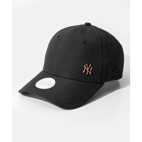 ZOZO問い合わせ番号:104960302ショップ:U-STREAM，ユーストリームブランド:NEW ERA，ニューエラ商品名:NEW ERA / 9FORTY WOMEN ニューヨーク・ヤンキース メタリック スモールロゴ 940 キャッ...