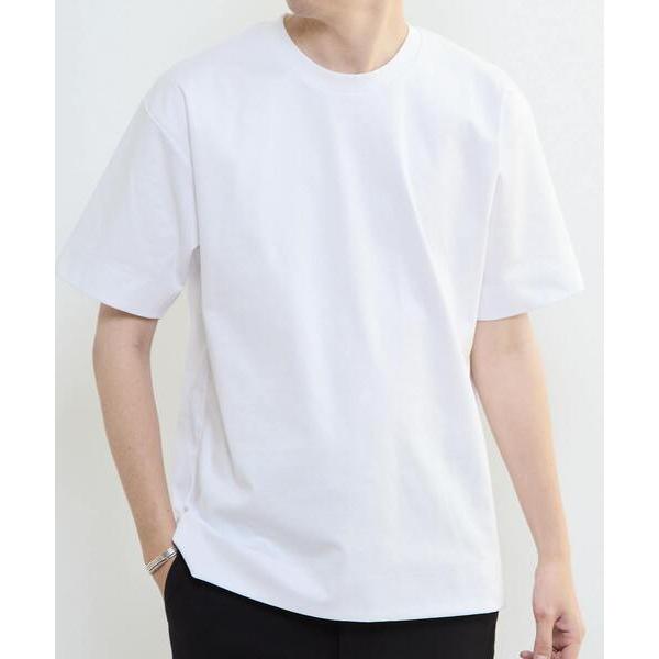 ZOZO問い合わせ番号:104960814ショップ:MEN'S MELROSE，メンズ メルローズブランド:MEN'S MELROSE，メンズメルローズ商品名:シルケットスムース スタンダード半袖Tシャツ | COOL TOUCH COTT...