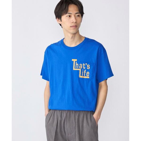 ZOZO問い合わせ番号:104960871ショップ:SHIPS，シップスブランド:SHIPS，シップス商品名:【WEB限定/SHIPS別注】THE DAY ON THE BEACH: THATS SURF LIFE ポケット Tシャツカテゴ...
