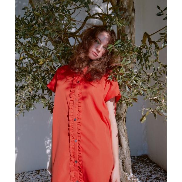 ZOZO問い合わせ番号:104962408ショップ:Auntie Rosa，アンティローザブランド:manana suerte，マニャーナスエルテ，HOTEL VIVA la HOLIDAY，ホテルビバラホリデー商品名:フリルシャツワンピー...