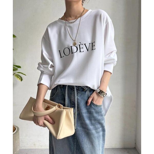 ZOZO問い合わせ番号:104996392ショップ:DouDou，ドゥドゥブランド:DouDou，ドゥドゥ商品名:カットジョーゼットLODEVEロゴTEEブラウスカテゴリ:トップス>シャツ/ブラウスブランド品番:DDZ1061104A...