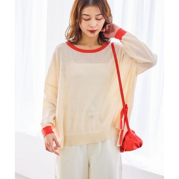 ZOZO問い合わせ番号:104996587ショップ:studio CLIP，スタディオクリップブランド:studio CLIP，スタディオクリップ商品名:12ゲージ配色ワイドニットプルオーバーカテゴリ:トップス>ニット/セーターブラン...