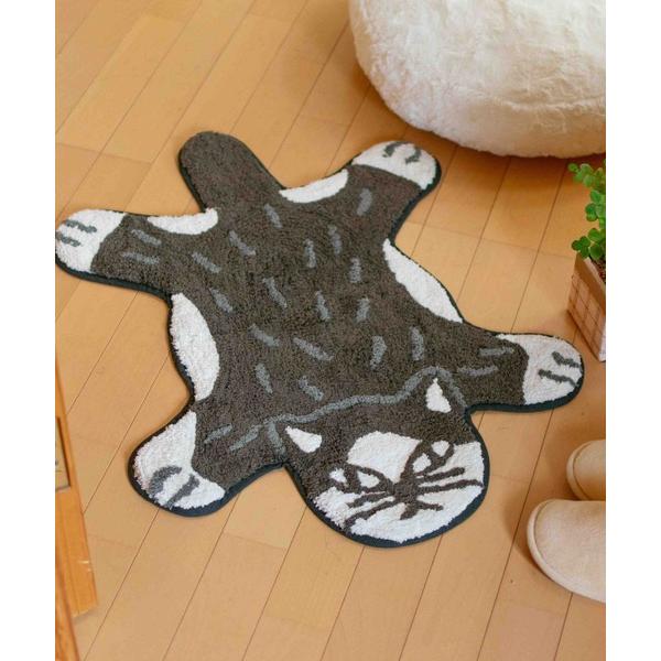 ZOZO問い合わせ番号:104997139ショップ:Rora，ローラブランド:BACKYARD FAMILY，バックヤードファミリー商品名:リラックZOOカテゴリ:インテリア>ラグ/マットブランド品番:relaxzoo素材:【ハチワレ...