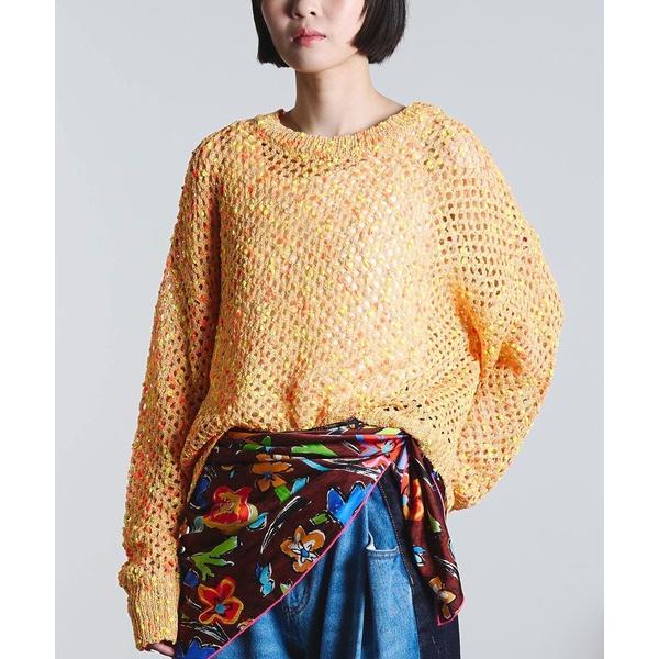 ZOZO問い合わせ番号:104997257ショップ:ROSE BUD，ローズバッドブランド:ROSE BUD，ローズバッド商品名:(mici)MESH KNIT PULLOVERカテゴリ:トップス>ニット/セーターブランド品番:206...