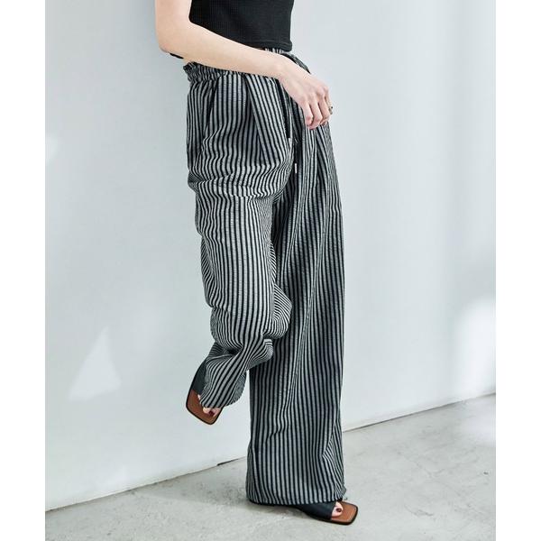 ZOZO問い合わせ番号:104997290ショップ:bflat，ビーフラットブランド:Fashion Letter，ファッションレター商品名:ストライプパジャマパンツカテゴリ:パンツ>その他パンツブランド品番:ft0320008894...
