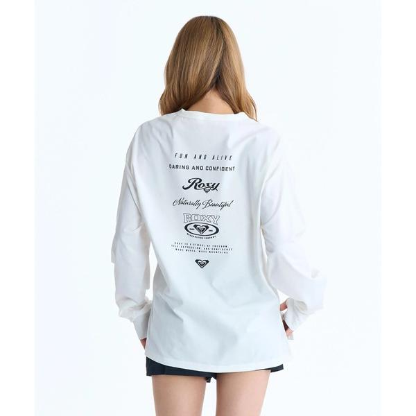 ZOZO問い合わせ番号:104997307ショップ:ROXY/QUIKSILVER，ロキシー/クイックシルバーブランド:ROXY，ロキシー商品名:ROXY ウィメンズ HISTORICAL LOGO L/S 長袖ラッシュガード 【2026年...