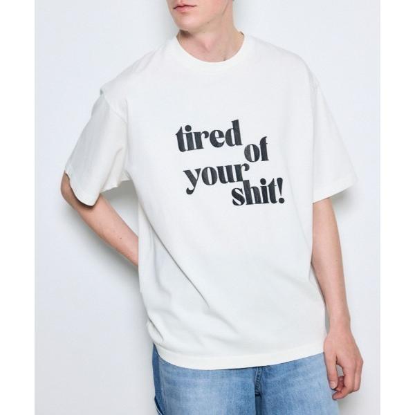 ZOZO問い合わせ番号:104997370ショップ:AZUL BY MOUSSY，アズールバイマウジーブランド:AZUL BY MOUSSY，アズールバイマウジー商品名:tired of your shit Tシャツカテゴリ:トップス&gt...