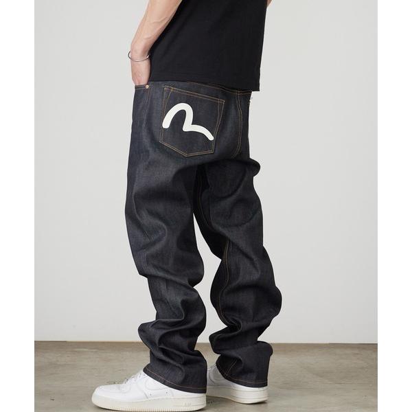 ZOZO問い合わせ番号:104997591ショップ:ROOP TOKYO，ループトーキョーブランド:EVISU，エヴィス，ROOPTOKYO，ループトウキョウ商品名:EVISU/エヴィス カモメプリントポケット レギュラーフィット ジーンズ...