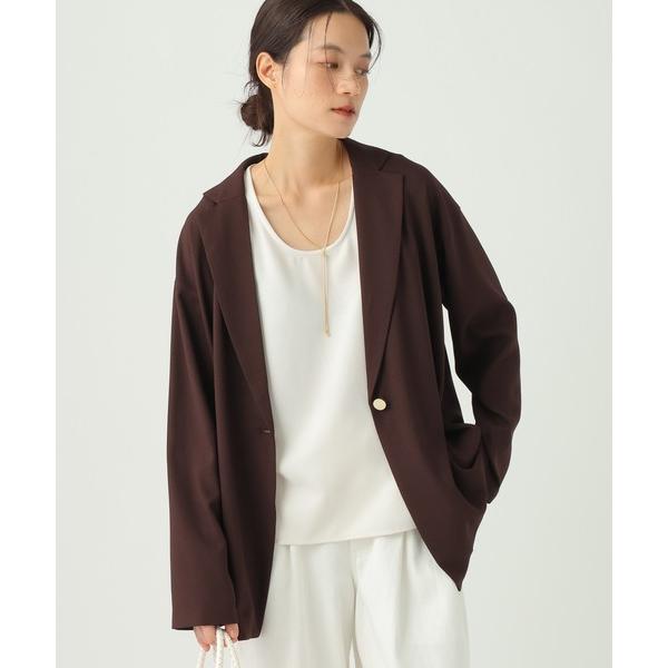 ZOZO問い合わせ番号:104998014ショップ:Elura，エルーラブランド:Elura，エルーラ商品名:サラサラリラクシージャケット/656801カテゴリ:ジャケット/アウター>テーラードジャケットブランド品番:656801素材...