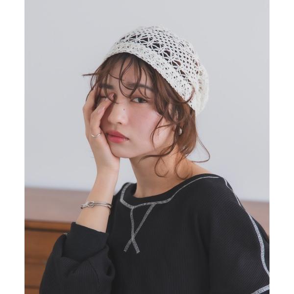 『タイムセール実施中』ZOZO問い合わせ番号:104998029ショップ:polcadot，ポルカドットブランド:polcadot，ポルカドット商品名:レース編み サマービーニー / 透かし編み 軽量 洗える帽子カテゴリ:帽子>ニット...