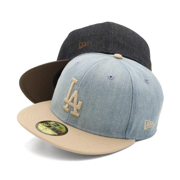ZOZO問い合わせ番号:104998223ショップ:ONSPOTZ，オンスポッツブランド:NEW ERA，ニューエラ商品名:ニューエラキャップ 59FIFTY ツートーンデニムMLB ONSPOTZ別注カテゴリ:帽子>キャップブランド...