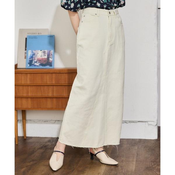 ZOZO問い合わせ番号:104998869ショップ:mysty woman，ミスティ ウーマンブランド:mysty woman，ミスティウーマン商品名:硫化染めツイルナロースカート　666542カテゴリ:スカート>スカートブランド品番...