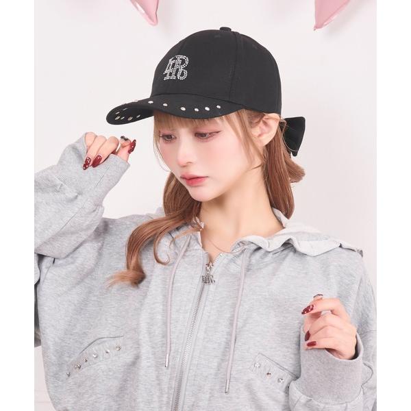 ZOZO問い合わせ番号:104998995ショップ:GENERY，ジェネリーブランド:LAFARY，ラファリー商品名:ロゴスタッズキャップカテゴリ:帽子>キャップブランド品番:LF-FA-007素材:-原産国:中国カラー:ブラック，ベ...