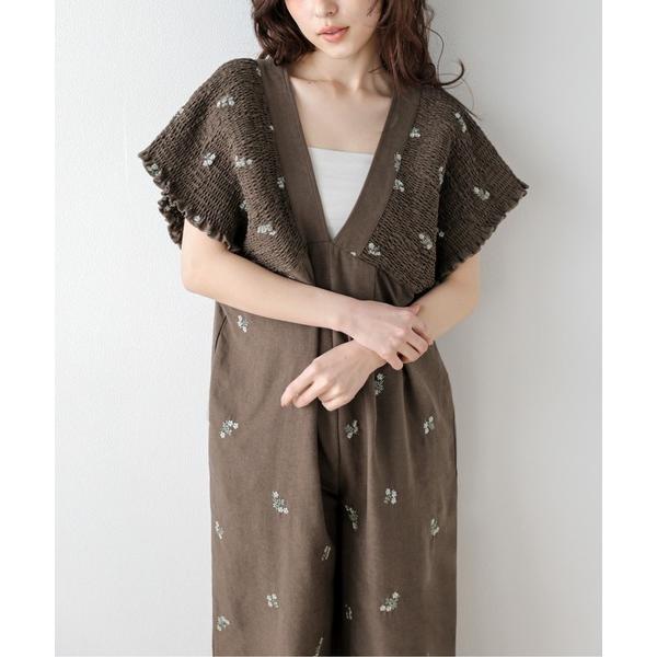 『タイムセール実施中』ZOZO問い合わせ番号:104999043ショップ:SUGAR BISKET，シュガービスケットブランド:SUGAR BISKET，シュガービスケット商品名:フラワー刺繍オールインワンカテゴリ:オールインワン・サロペッ...