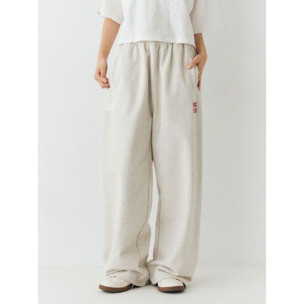 ZOZO問い合わせ番号:104999311ショップ:Ungrid，アングリッドブランド:Ungrid，アングリッド商品名:BOOK CLUB別注スウェットパンツカテゴリ:パンツ>スウェットパンツブランド品番:112620771601素...