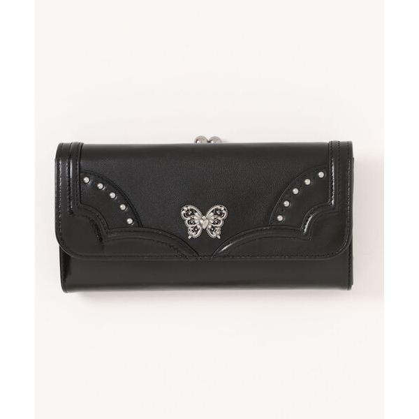 ZOZO問い合わせ番号:104999768ショップ:KUIPO，クイーポブランド:ANNA SUI，アナスイ商品名:ナーシャ 口金長財布カテゴリ:財布/小物>財布ブランド品番:318380素材:やぎ革原産国:ベトナムカラー:ブラック，...