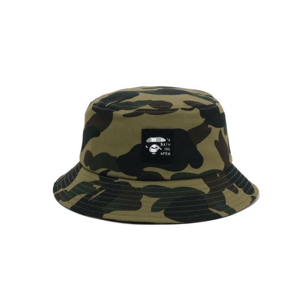 ZOZO問い合わせ番号:104999972ショップ:A BATHING APE，ア ベイシング エイプブランド:A BATHING APE，アベイシングエイプ商品名:1ST CAMO BUCKET HATカテゴリ:帽子>ハットブランド...