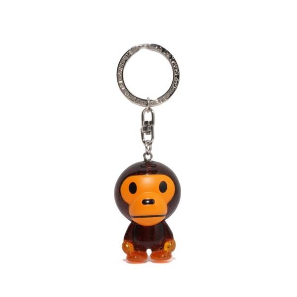 ZOZO問い合わせ番号:105000004ショップ:A BATHING APE，ア ベイシング エイプブランド:A BATHING APE，アベイシングエイプ商品名:BABY MILO KEYCHAINカテゴリ:財布/小物>キーホルダ...