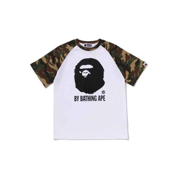 ZOZO問い合わせ番号:105000006ショップ:A BATHING APE，ア ベイシング エイプブランド:A BATHING APE，アベイシングエイプ商品名:GLITCH WOODLAND CAMO BY BATHING APE T...