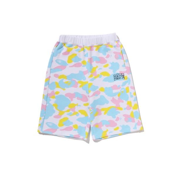 ZOZO問い合わせ番号:105000013ショップ:A BATHING APE，ア ベイシング エイプブランド:A BATHING APE，アベイシングエイプ商品名:NEW MULTI CAMO SWEAT SHORTSカテゴリ:パンツ&g...