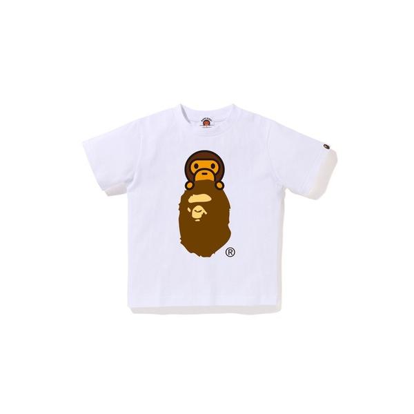 ZOZO問い合わせ番号:105000030ショップ:A BATHING APE，ア ベイシング エイプブランド:A BATHING APE，アベイシングエイプ商品名:MILO ON APE HEAD TEEカテゴリ:トップス>Tシャツ...