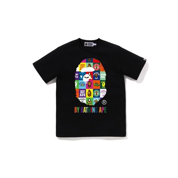 ZOZO問い合わせ番号:105000058ショップ:A BATHING APE，ア ベイシング エイプブランド:A BATHING APE，アベイシングエイプ商品名:BABY MILO PATCHWORK BY BATHING APE TE...