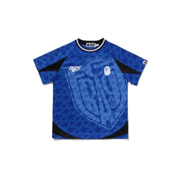 ZOZO問い合わせ番号:105000065ショップ:A BATHING APE，ア ベイシング エイプブランド:A BATHING APE，アベイシングエイプ商品名:STA ALLOVER SOCCER GAME TEEカテゴリ:トップス&...