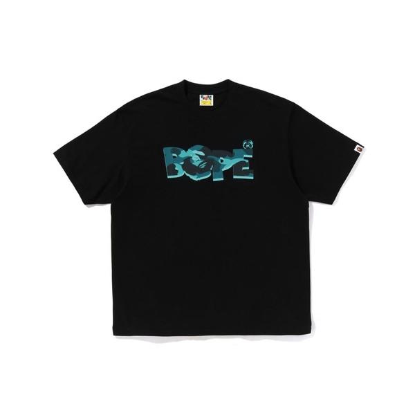 ZOZO問い合わせ番号:105000067ショップ:A BATHING APE，ア ベイシング エイプブランド:A BATHING APE，アベイシングエイプ商品名:COLOR CAMO BAPE LOGO RELAXED FIT TEEカ...