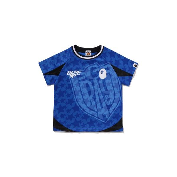 ZOZO問い合わせ番号:105000089ショップ:A BATHING APE，ア ベイシング エイプブランド:A BATHING APE，アベイシングエイプ商品名:STA ALLOVER SOCCER GAME TEEカテゴリ:トップス&...