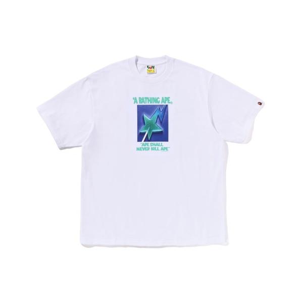 ZOZO問い合わせ番号:105000093ショップ:A BATHING APE，ア ベイシング エイプブランド:A BATHING APE，アベイシングエイプ商品名:LOLLIPOP STA GRAPHIC RELAXED FIT TEEカ...