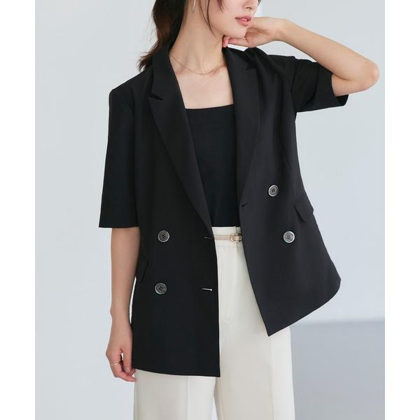 『タイムセール実施中』ZOZO問い合わせ番号:105000645ショップ:RUIRUE BOUTIQUE，ルイルエブティックブランド:RUIRUE BOUTIQUE，ルイルエブティック商品名:洗える ｜ 選べる袖丈 リネンライク テーラード...
