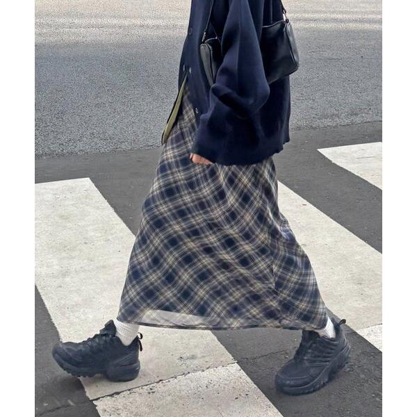 ZOZO問い合わせ番号:105001225ショップ:DISCOAT，ディスコートブランド:DISCOAT，ディスコート商品名:【ミドル丈＆ロング丈/umm.】チェックスカートカテゴリ:スカート>スカートブランド品番:DCU106130...