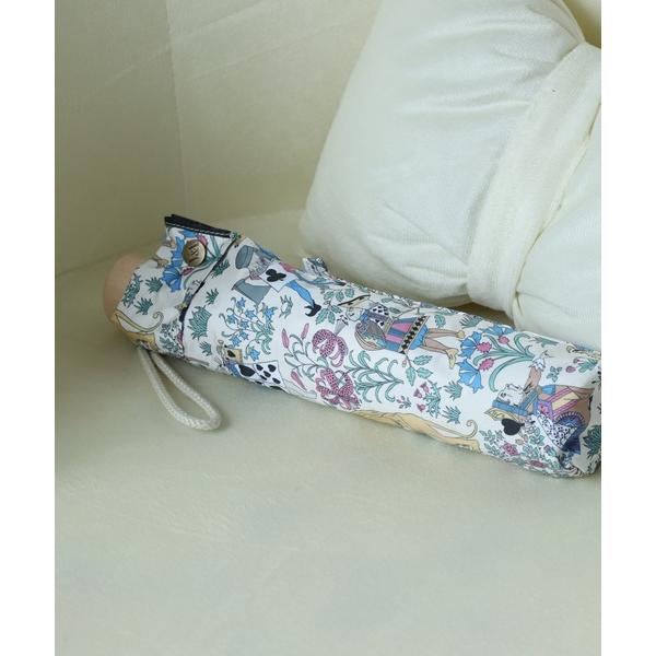 ZOZO問い合わせ番号:105001316ショップ:FUNALIVE，ファンアライブブランド:FUNALIVE，ファンアライブ商品名:V＆A 晴雨兼用UVカットアリス柄ミニ折傘５０ｃｍカテゴリ:ファッション雑貨>折りたたみ傘ブランド品...