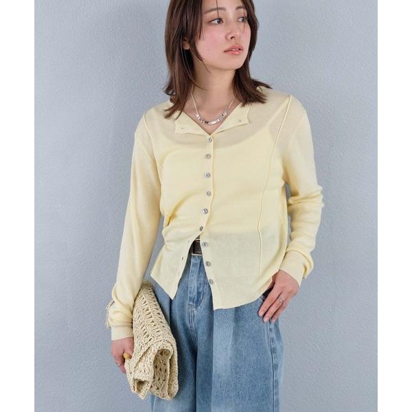 『タイムセール実施中』ZOZO問い合わせ番号:105001543ショップ:me Jane，ミージェーンブランド:murea，ミュレア，meJane，ミージェーン商品名:ラウンドネックニットカーディガンカテゴリ:トップス>カーディガン/...