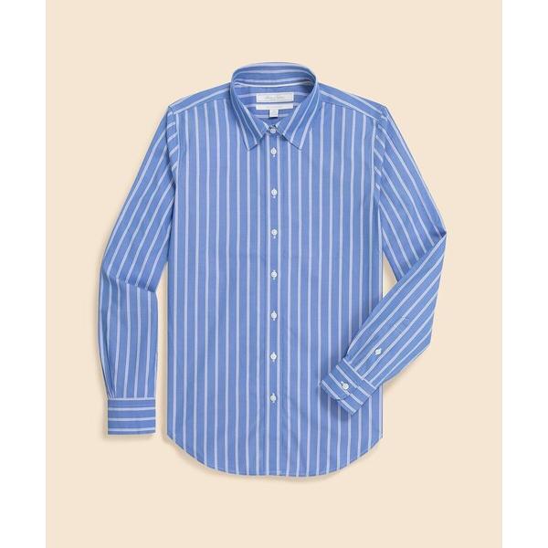 ZOZO問い合わせ番号:105037211ショップ:BROOKS BROTHERS，ブルックス ブラザーズブランド:BROOKS BROTHERS，ブルックスブラザーズ商品名:スーピマコットンストレッチ　ストライプ　ドレスシャツ　Class...