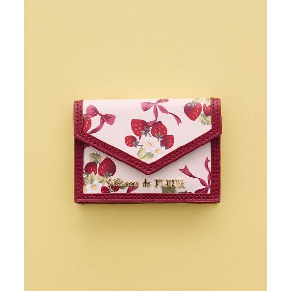 ZOZO問い合わせ番号:105037294ショップ:Maison de FLEUR，メゾン ド フルールブランド:Maison de FLEUR，メゾンドフルール商品名:いちご柄カードケースカテゴリ:財布/小物>カードケースブランド品...