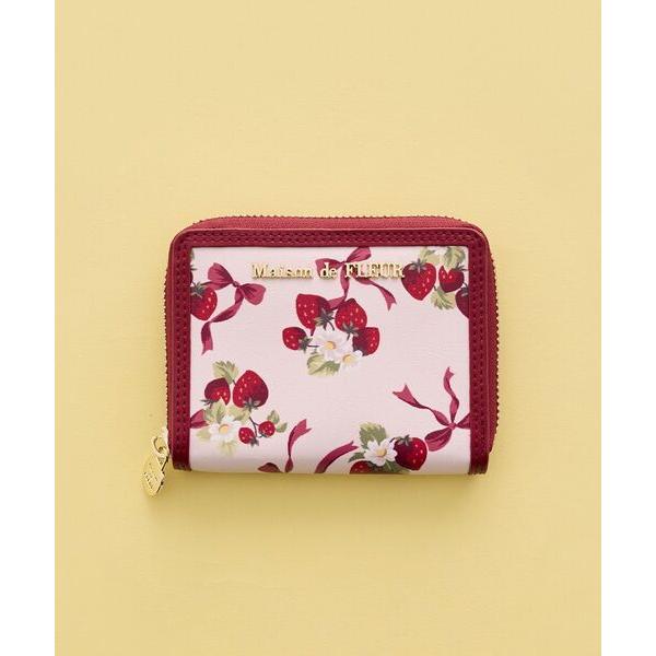 ZOZO問い合わせ番号:105037295ショップ:Maison de FLEUR，メゾン ド フルールブランド:Maison de FLEUR，メゾンドフルール商品名:いちご柄フラグメントケースカテゴリ:財布/小物>財布ブランド品番...