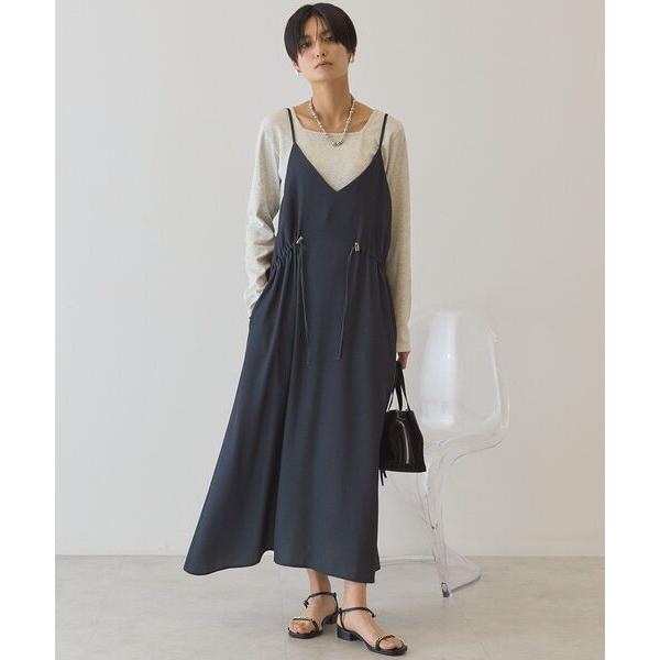 『タイムセール実施中』ZOZO問い合わせ番号:105037296ショップ:AMERICAN HOLIC，アメリカンホリックブランド:AMERICAN HOLIC，アメリカンホリック商品名:サイドシャーリングVネックドットキャミワンピースカテ...