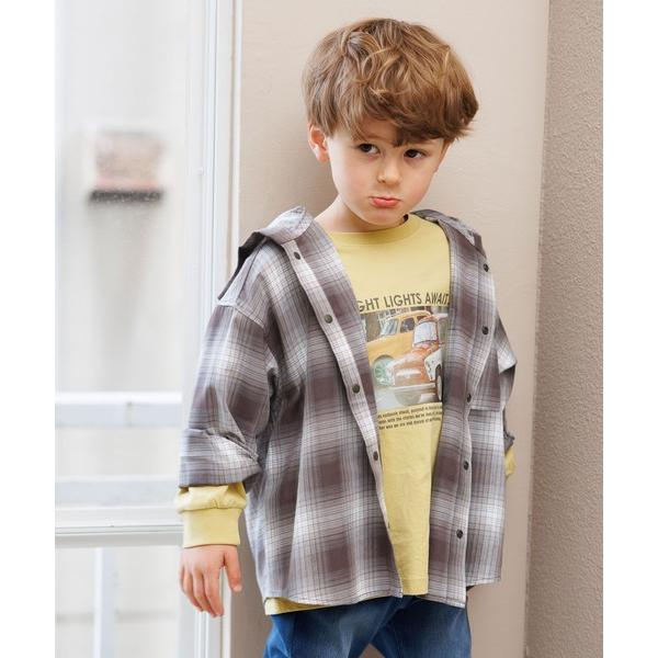 ZOZO問い合わせ番号:105037329ショップ:GLOBAL WORK，グローバルワークブランド:GLOBAL WORK，グローバルワーク商品名:イージケアフードシャツ長袖/T/643455カテゴリ:トップス>シャツ/ブラウスブラ...