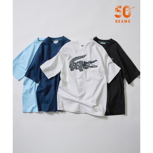 ZOZO問い合わせ番号:105037465ショップ:BEAMS MEN，ビームス メンブランド:LACOSTE，ラコステ，BEAMS，ビームス商品名:【別注】LACOSTE / ロゴ Tシャツカテゴリ:トップス>Tシャツ/カットソーブ...