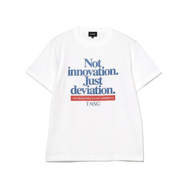 ZOZO問い合わせ番号:105037626ショップ:BEAMS MEN，ビームス メンブランド:BEAMS T，ビームスティー商品名:BEAMS / Not innovation Teeカテゴリ:トップス>Tシャツ/カットソーブランド...