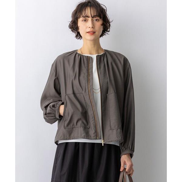 ZOZO問い合わせ番号:105037764ショップ:23区，ニジュウサンクブランド:23区，ニジュウサンク商品名:シアータンブラー ダブルポケット ブルゾンカテゴリ:ジャケット/アウター>その他アウターブランド品番:JKWOLM040...