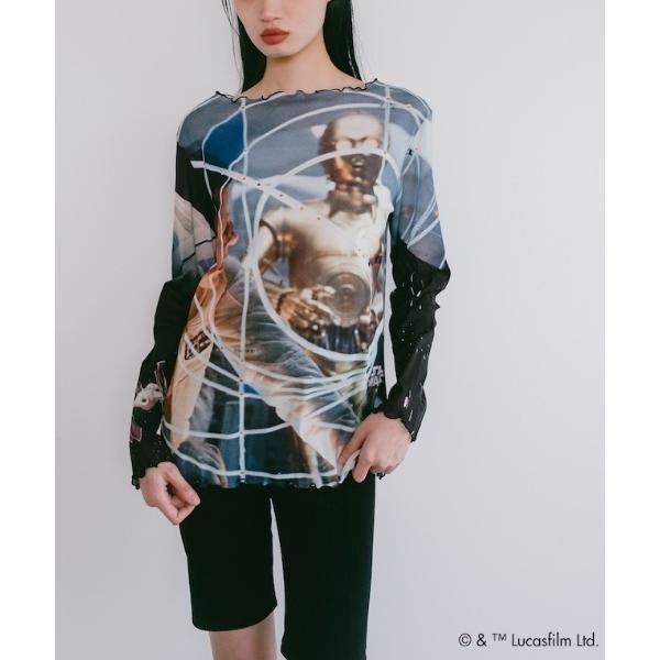 ZOZO問い合わせ番号:105037809ショップ:MARTE，マルテブランド:sahara，サハラ商品名:STAR WARS / Sheer Topカテゴリ:トップス>Tシャツ/カットソーブランド品番:01-CB004-26-01素...