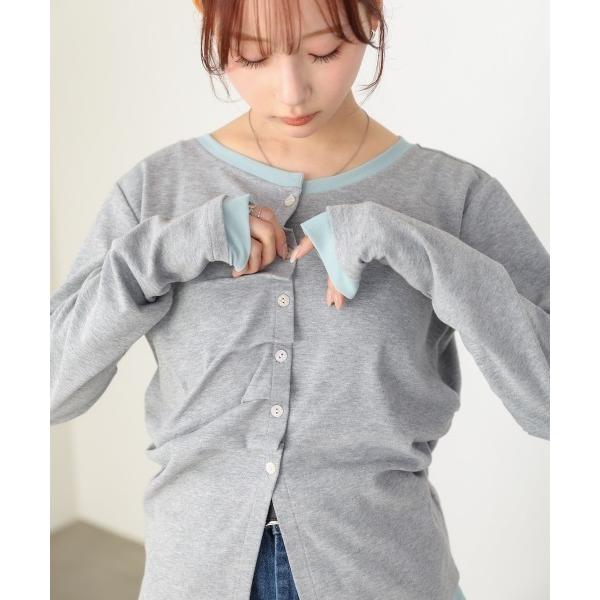 『タイムセール実施中』ZOZO問い合わせ番号:105037954ショップ:Bab，バブブランド:Bab，バブ商品名:配色レイヤードドレープカーディガンカテゴリ:トップス>カーディガン/ボレロブランド品番:1526200素材:本体：ポリ...
